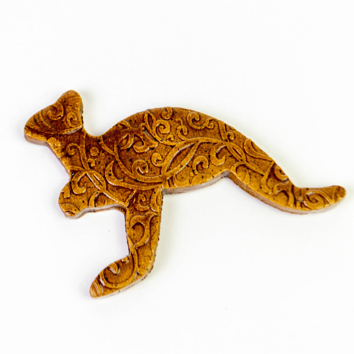Kangaroo Magnet – White Squirrel Clayworks